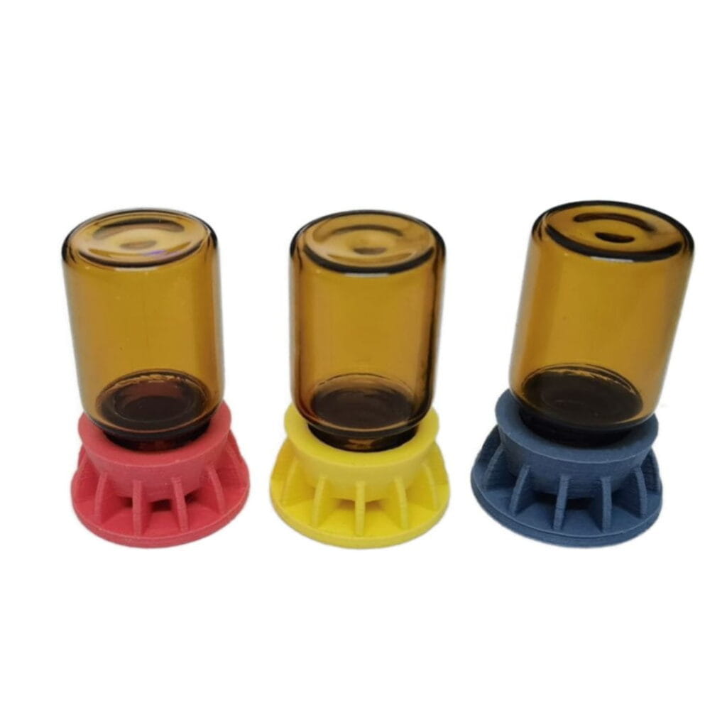 Set of 3 liquid feeders for ants (3ml each) (Different colors) ANTDERGROUND