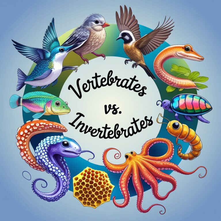 What Are Vertebrates and Invertebrates? Differences and examples ...